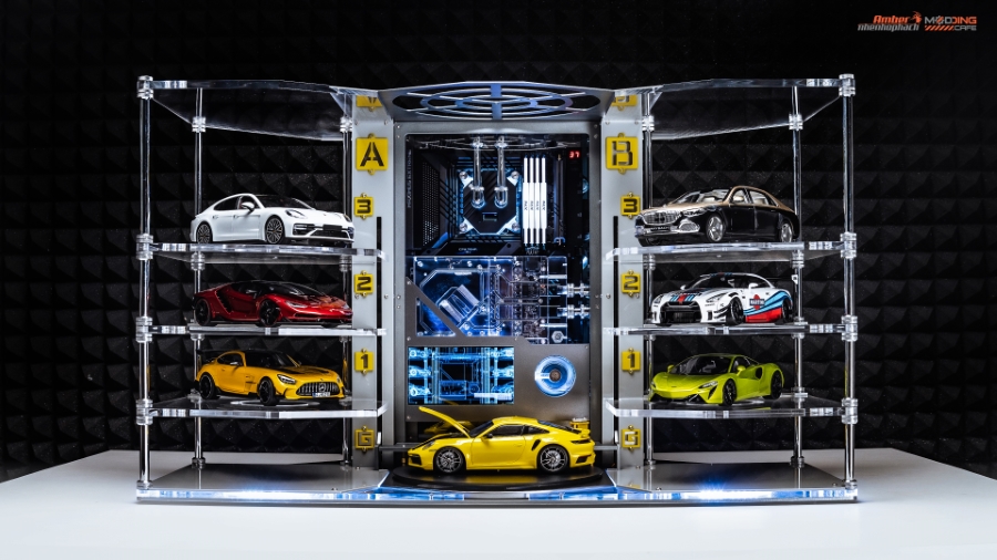 Diorama PC: Automated Storage for Supercars - Nhenhophach's Mods Log
