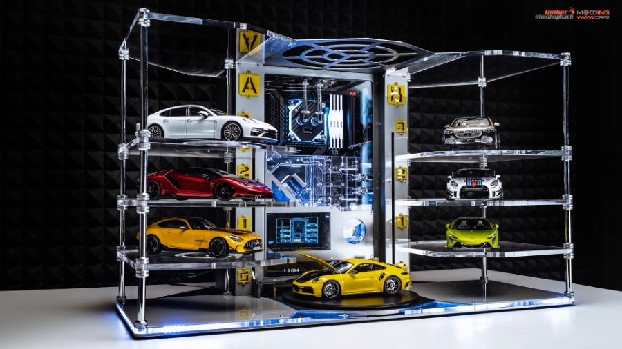 Diorama PC: Automated Storage for Supercars - Nhenhophach's Mods Log