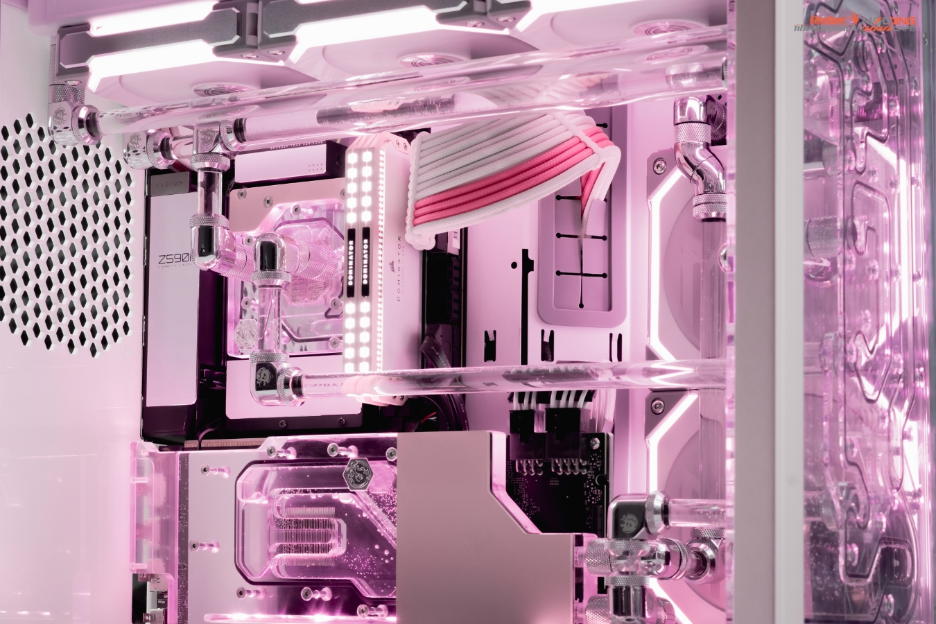 [Pinkified] Lian-li O11D Mini Snow White Build - Nhenhophach's Mods Log