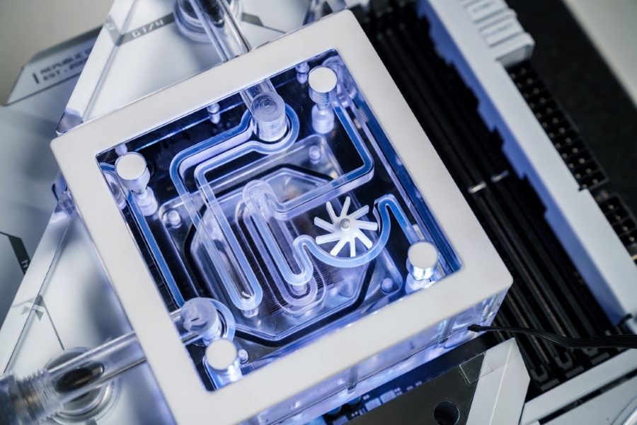 ROG Maximus Z790 Formula + BADASS CPU STEALTH TUBING BLOCK ...